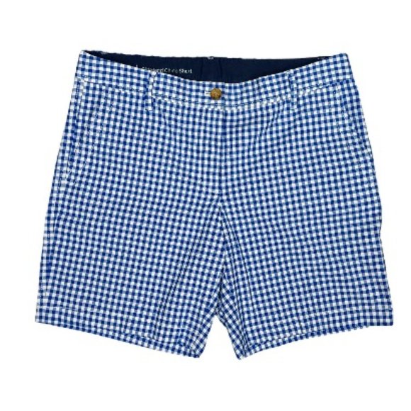 Talbots | Shorts | Talbots Girlfriend Chino Shorts Bluewhite Gingham ...